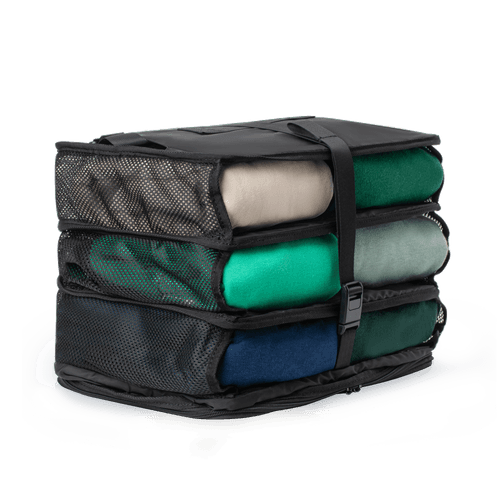 Compression Packing Shelves | July | July