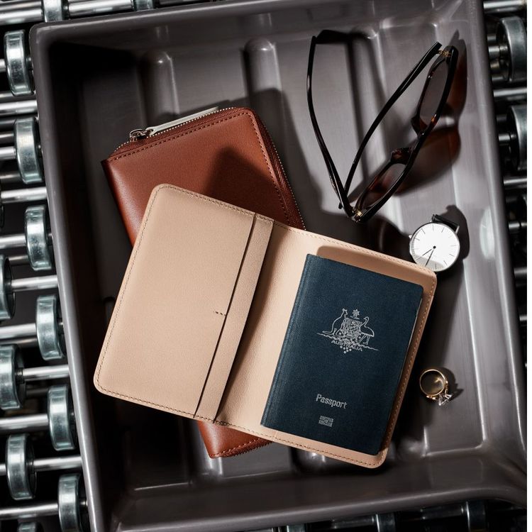 Leather Travel Wallet | July