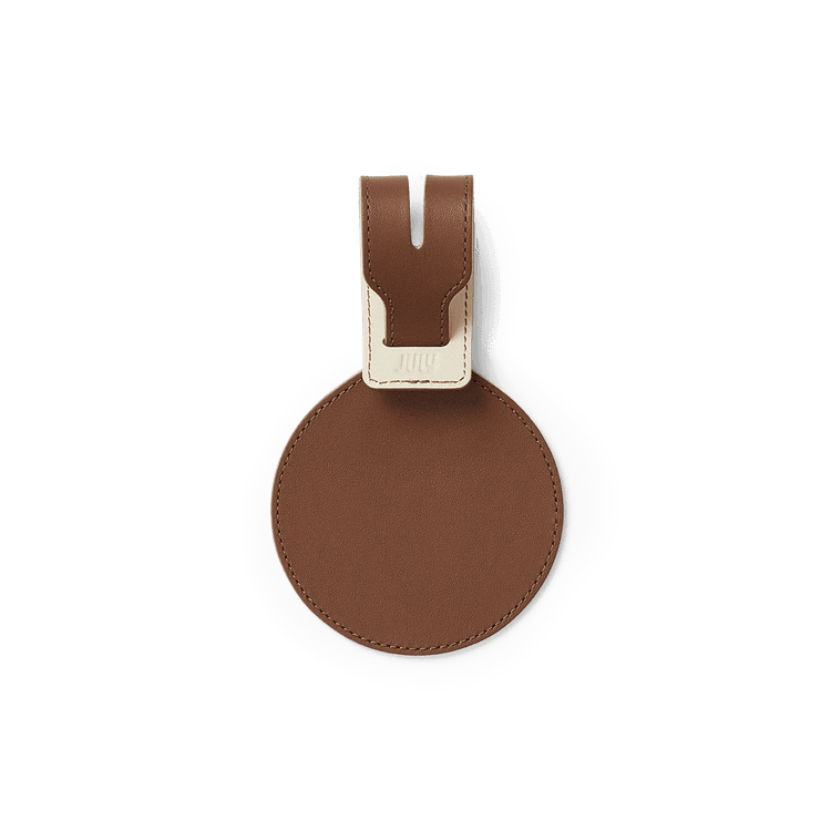 Shop leather luggage tags | July