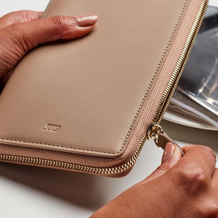 Leather Travel Wallet | July